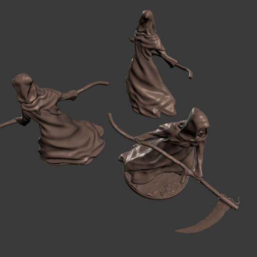 Download free STL file Grim reaper • 3D print template ・ Cults