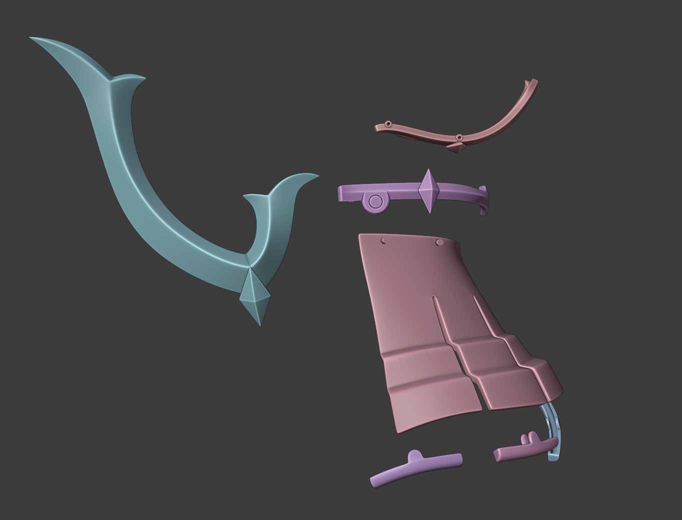 3D file Raiden Shogun Boss Crown - 3D STL・3D printable model to ...