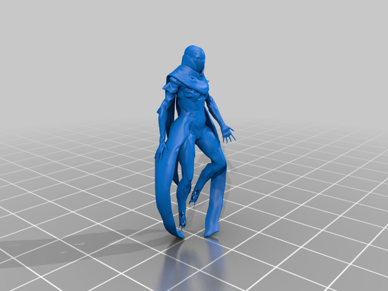 Free STL file Warframe - Wisp 🗿・3D printing idea to download・Cults