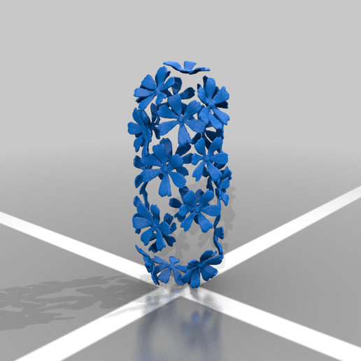 Download free STL file Bunch of flowers • 3D printable model ・ Cults