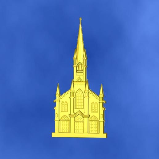 Download free STL file CHRISTIAN CHURCH 3D STL FILE • 3D print model ...