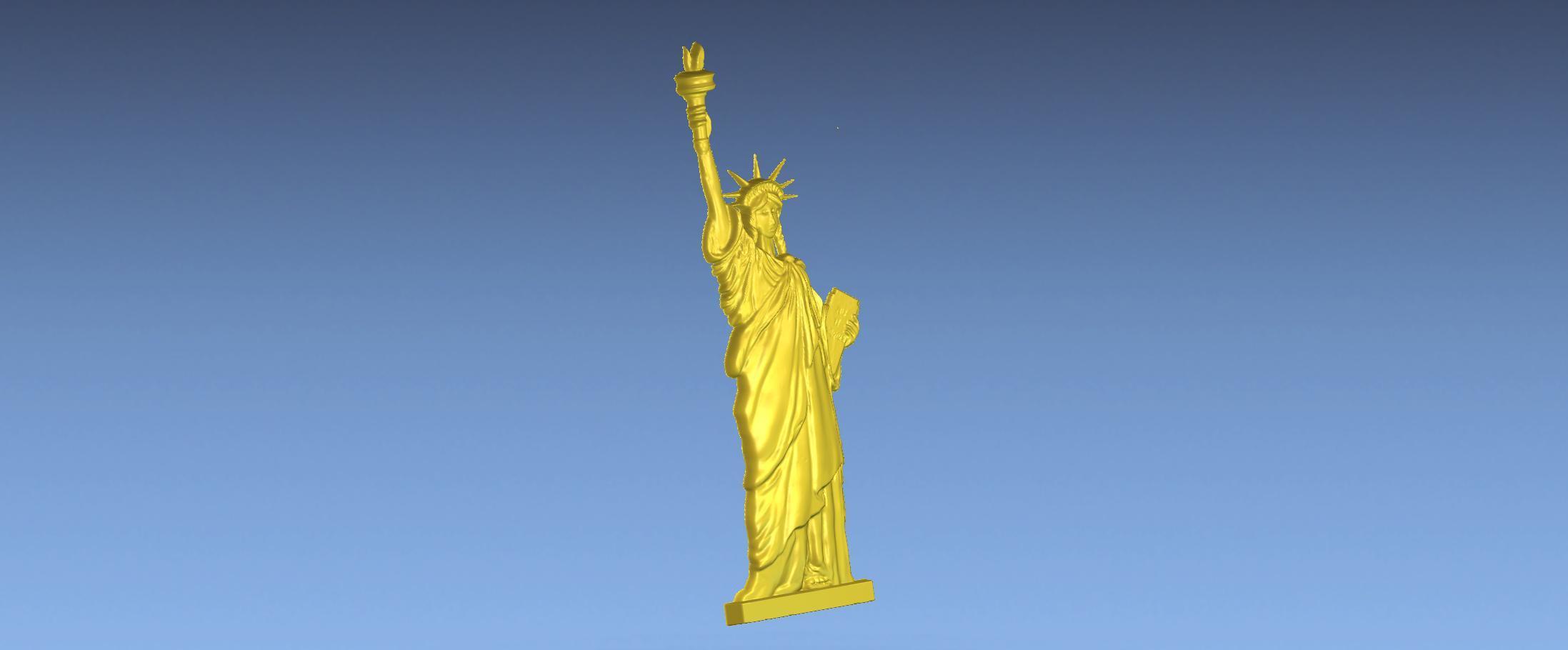 Free 3D file LIBRETY STATUE 3D STL FILE・3D print object to download・Cults