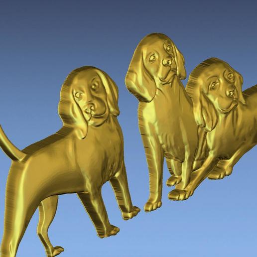 Download 3D printer templates 3D STL FILE DOGS ・ Cults