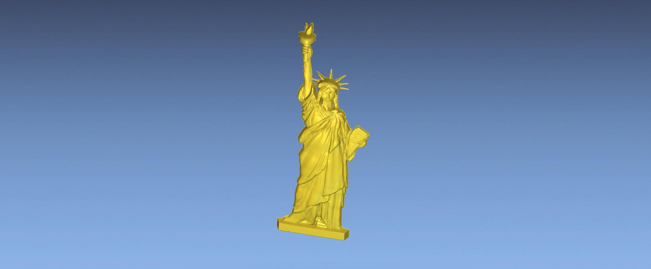 Free 3D file LIBRETY STATUE 3D STL FILE・3D print object to download・Cults