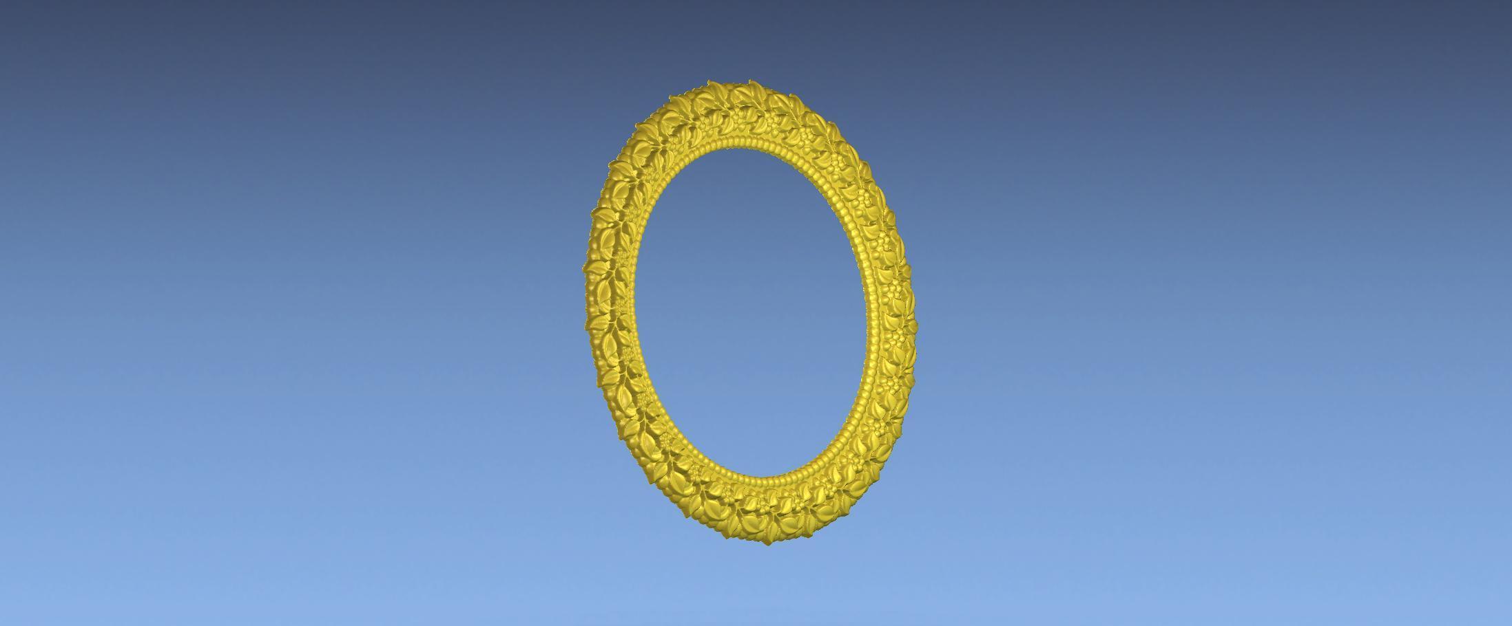 Free 3D file ROUND BORDER 3D STL FILE 📁・3D print design to download・Cults