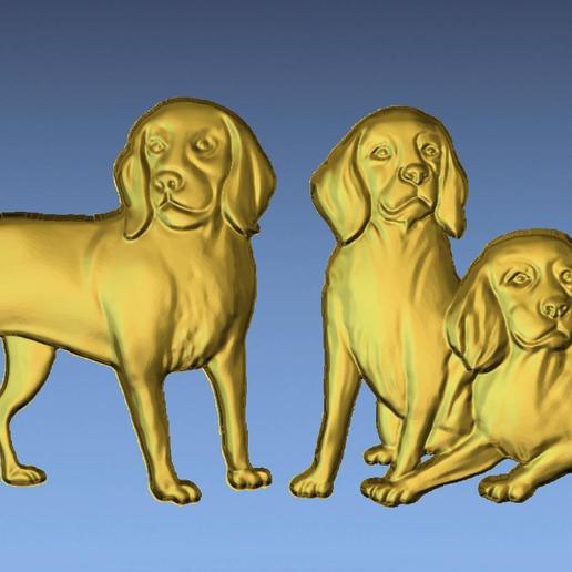 Download 3D printer templates 3D STL FILE DOGS ・ Cults