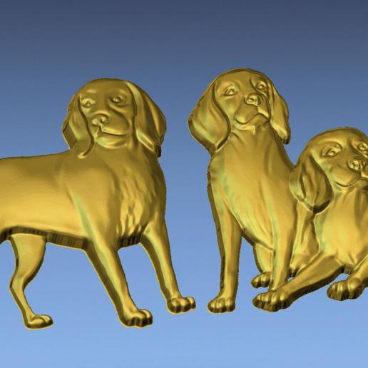 Download 3D printer templates 3D STL FILE DOGS ・ Cults