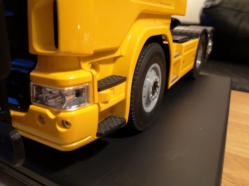 Archivo 3D gratis 1/14 RC Tamiya camión delantero super rueda simple ...