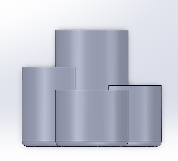 Free STL file Muti Hight pen cady・3D printer model to download・Cults