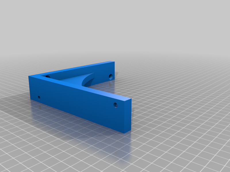 Free STL file Plain Shelf Bracket 🍽️・3D print design to download・Cults