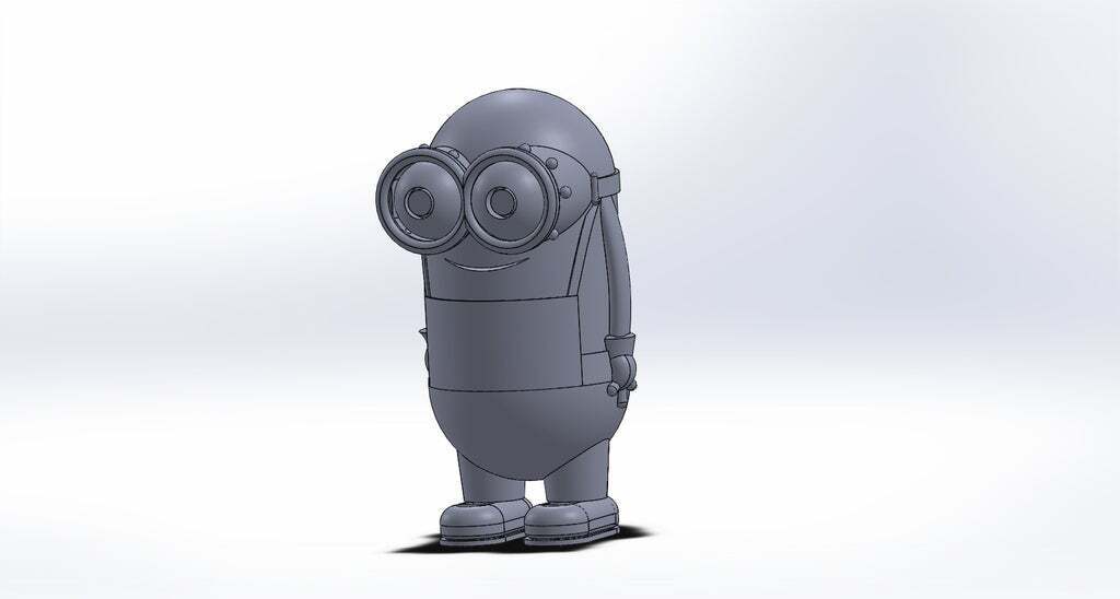 Free STL file Minion・3D printing design to download・Cults