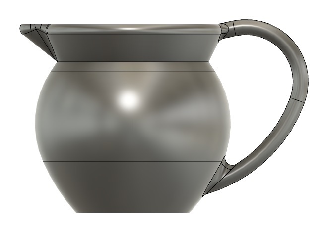 Free STL file Small Jug・3D printer model to download・Cults