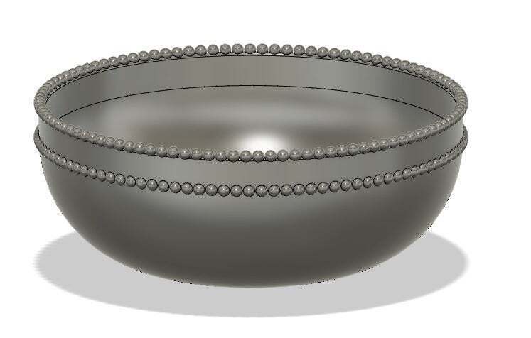 Free STL file Bowl 2 🥣・Template to download and 3D print・Cults