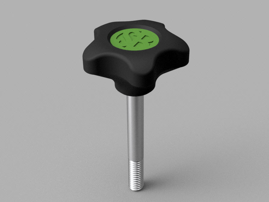 Free 3D file Stud or Captive Nut Knob - 3/8"・3D print object to ...