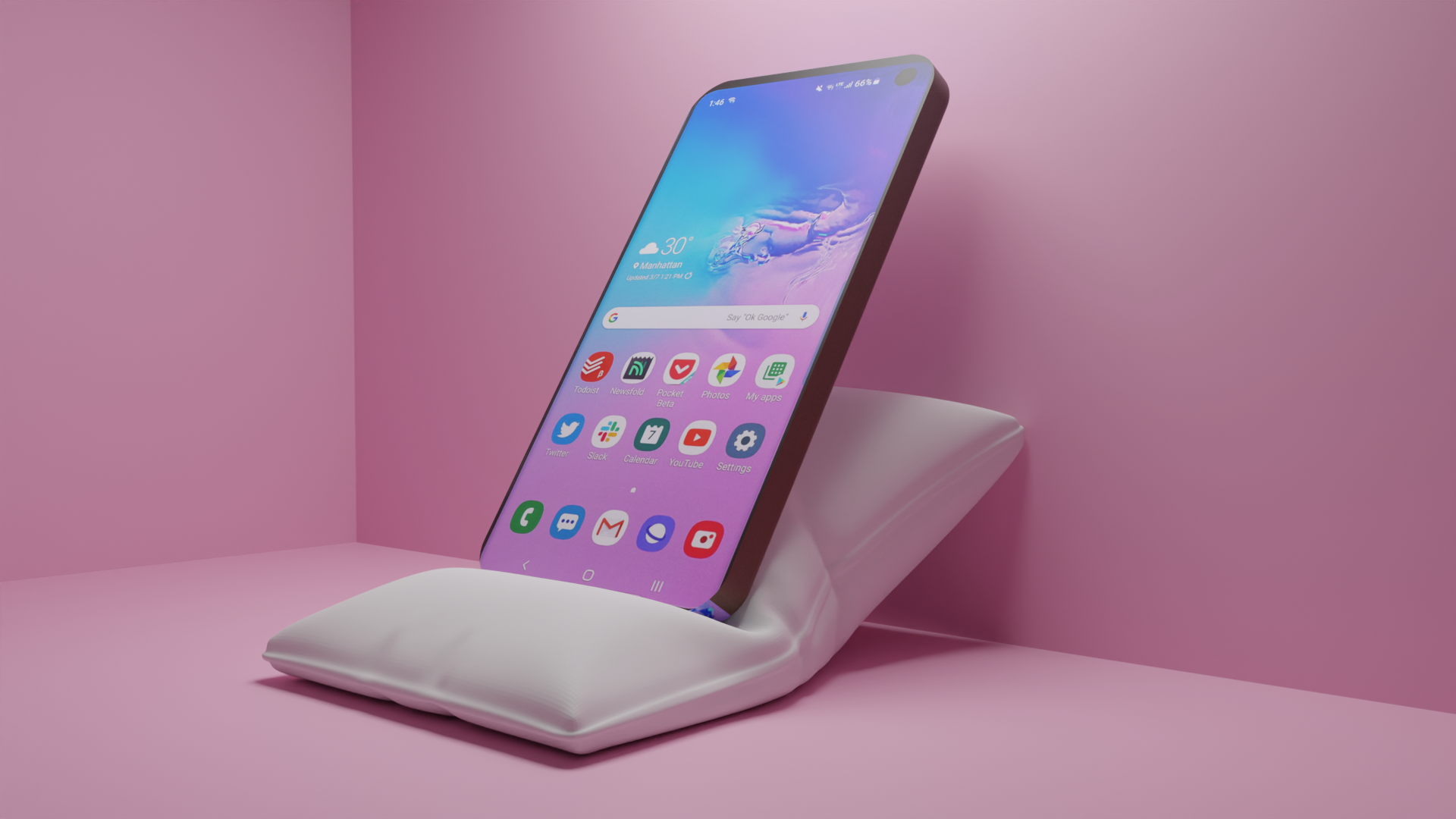 STL file Pillow stand・Design to download and 3D print・Cults