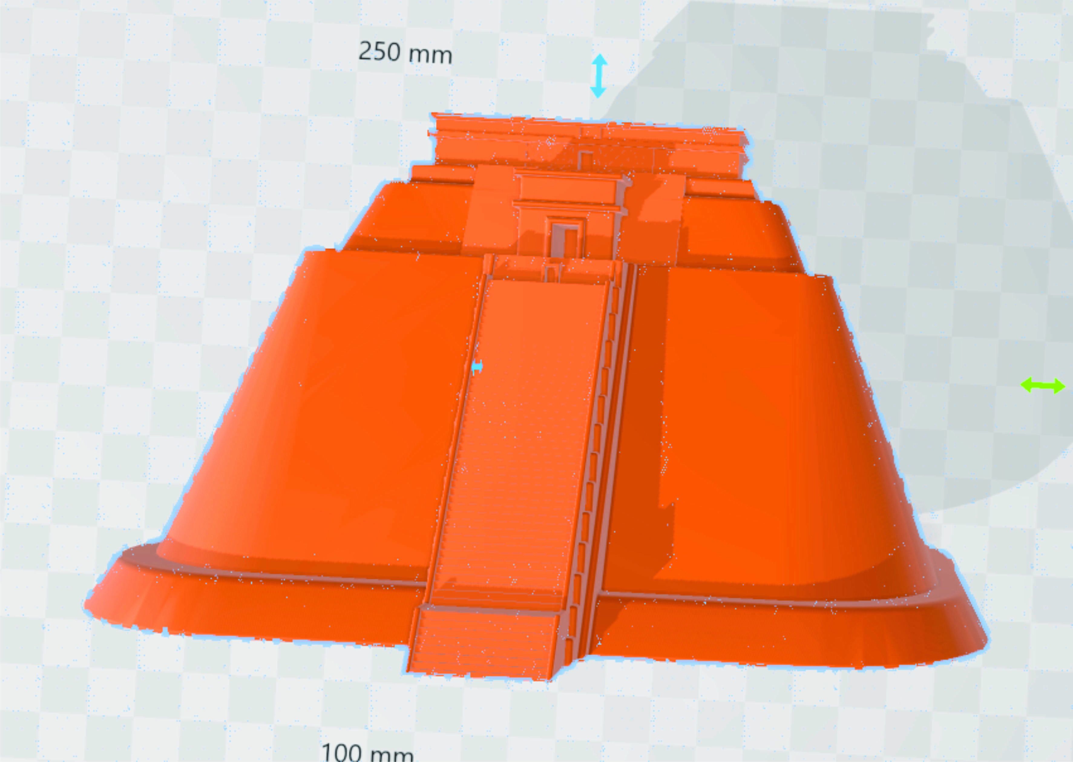 Free STL file uxmal pyramid・Design to download and 3D print・Cults