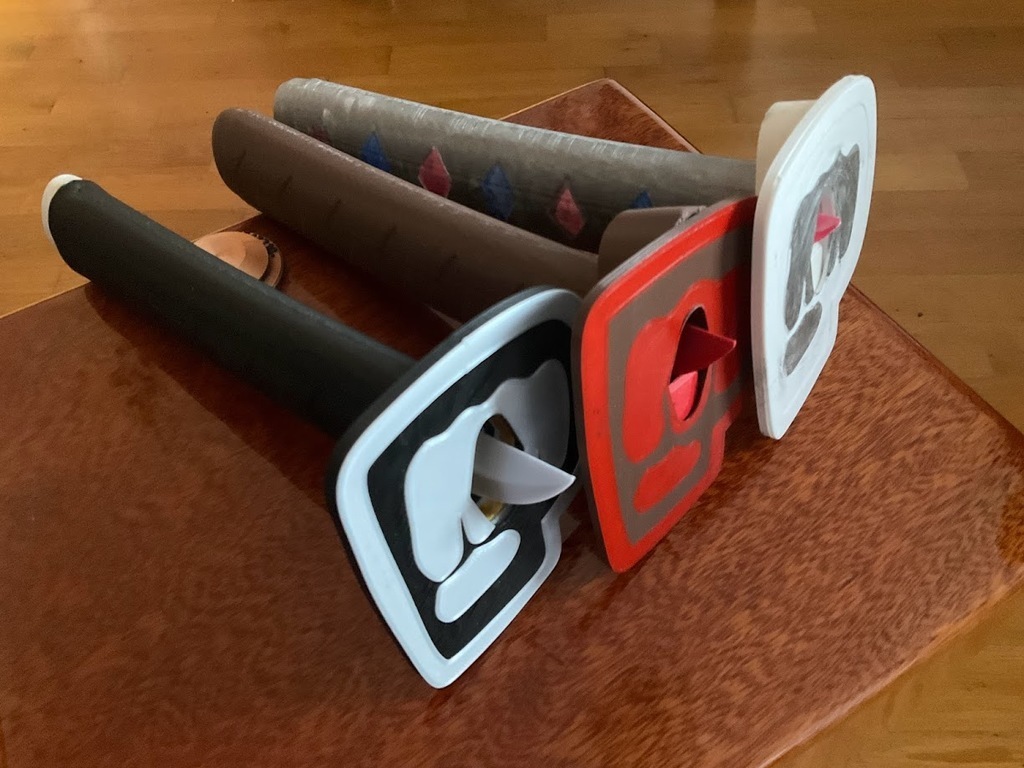 Free 3D file Folding Collapsing Katana (+ trigger/lock and handle plug ...