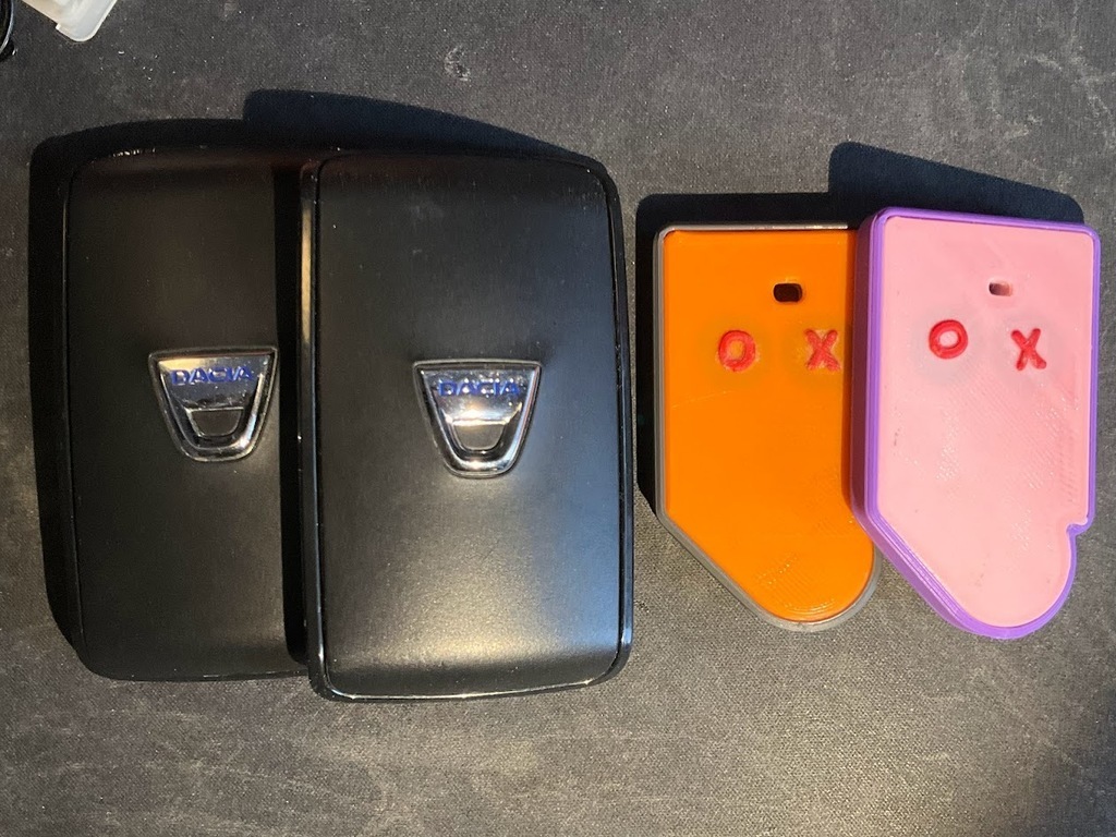 Free 3D file Renault / Dacia Car CARD to small KEY 🚗・3D printable model ...