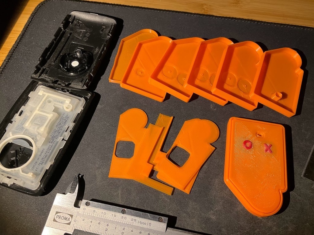 Free 3D file Renault / Dacia Car CARD to small KEY 🚗・3D printable model ...