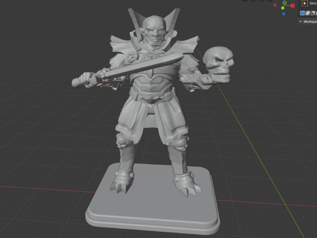 Free STL file HeroQuest SL Vampire Edit 2 ⚔・3D printable design to ...