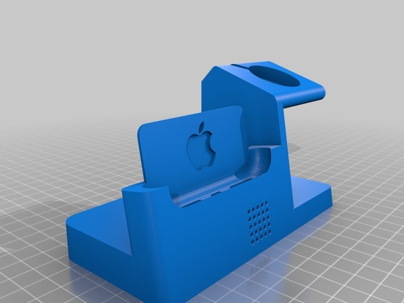 STL file iPhone 6/6s and Apple Watch stand (case compatible) 📱・3D print ...