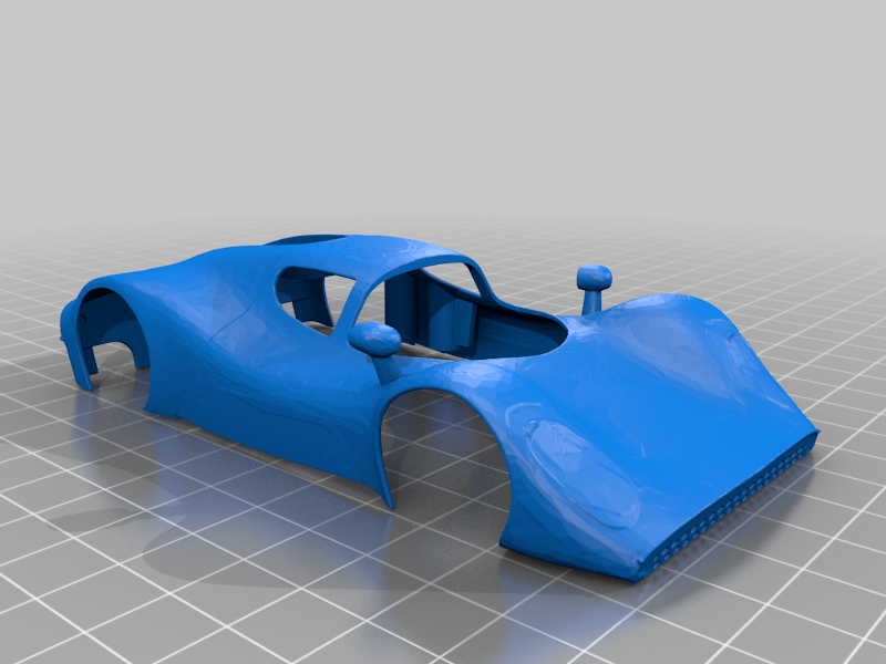 STL file Sports Car Prototype 1/32 Slot Car 🚗・3D printing template to ...