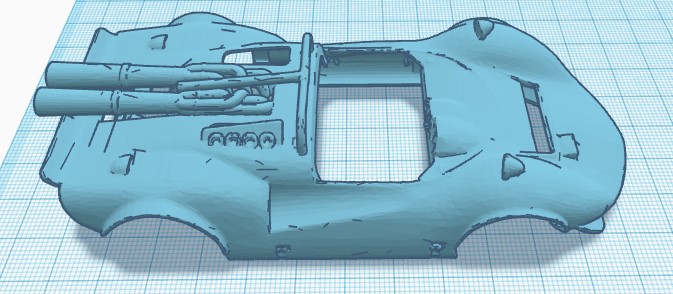 STL file Toyota 7 Slot car shell 🚗・3D print object to download・Cults