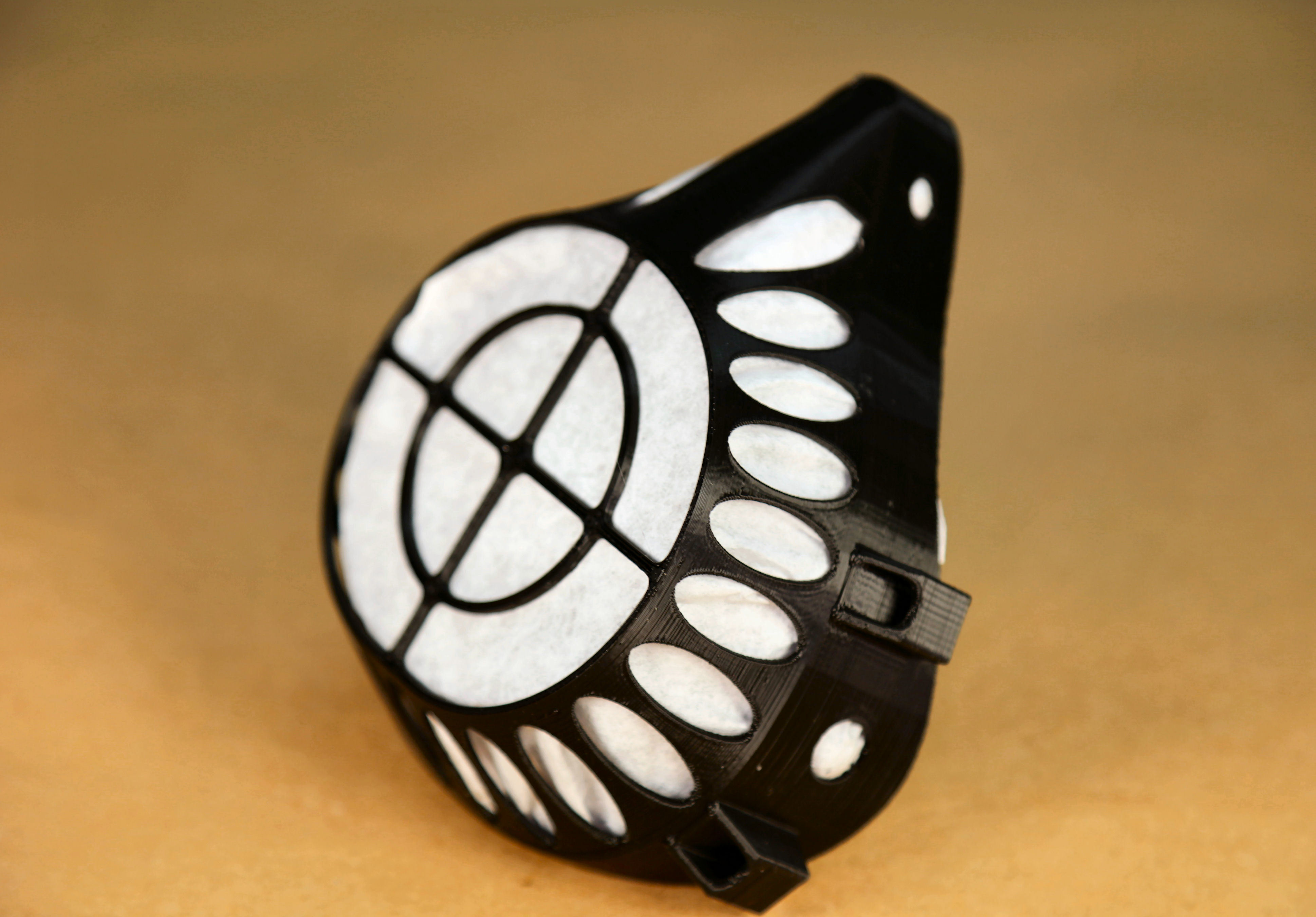 Free STL file Flex Filter (Coffee Filter) Face Mask (Rev 2)・3D printer ...