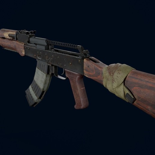 Download 3D printing files AK-47 ・ Cults