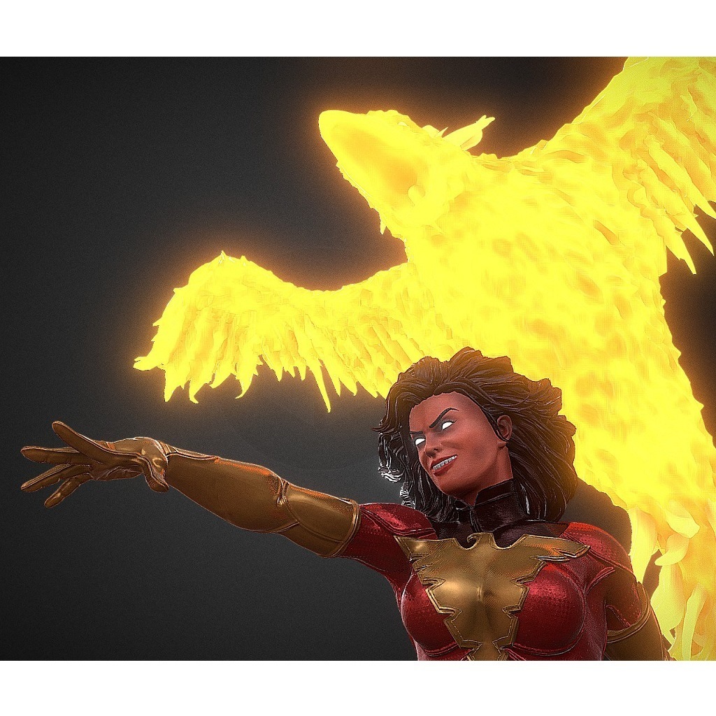 Free 3D file Dark-phoenix・3D printable model to download・Cults
