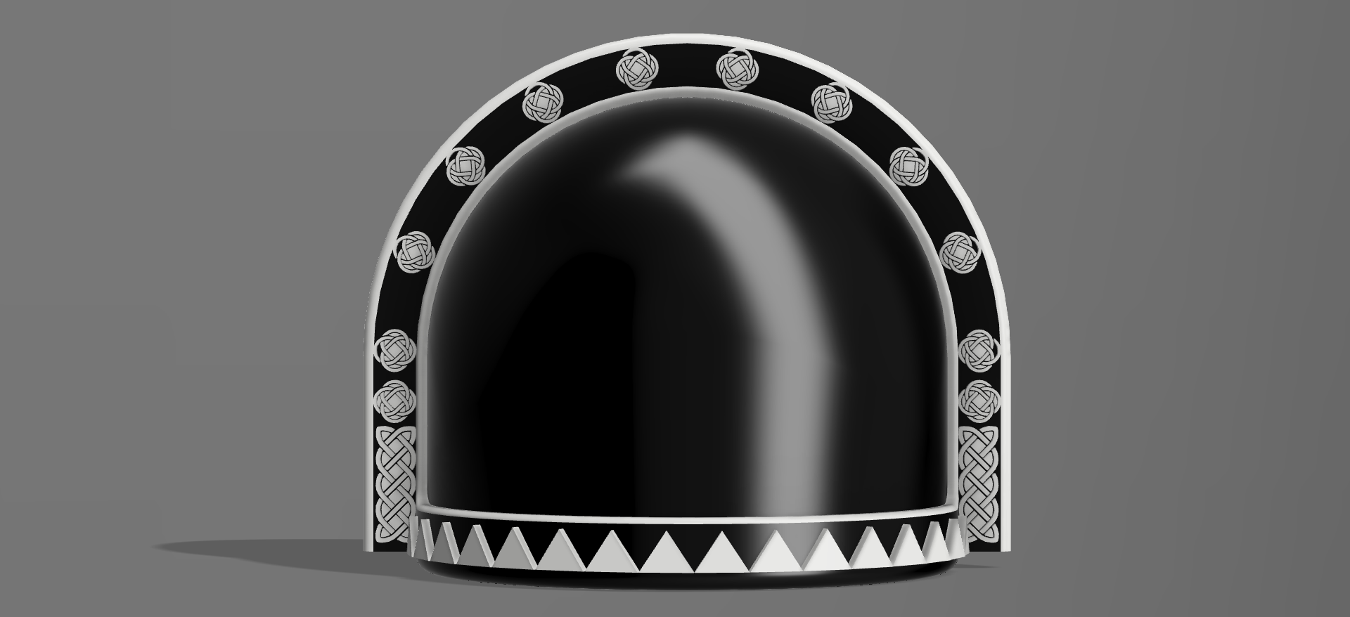 STL file WARHAMMER 40K SPACE Wolves Shoulder Pad・3D printable model to ...