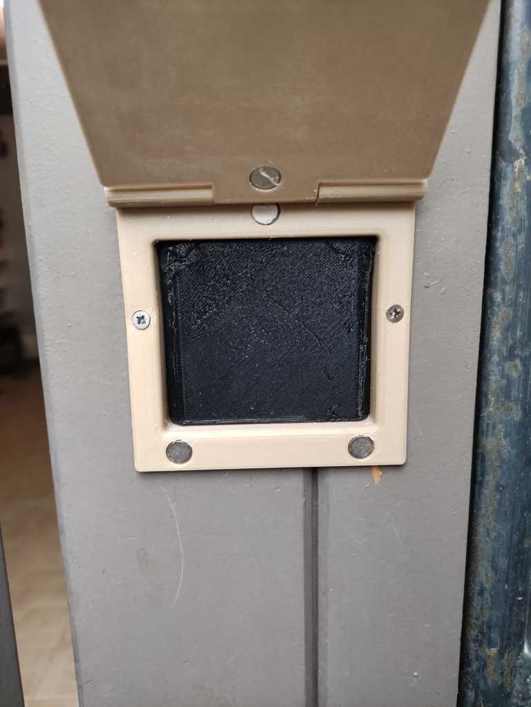 Free 3D file Garage flap for EV cable 🔌・Model to download and 3D print ...