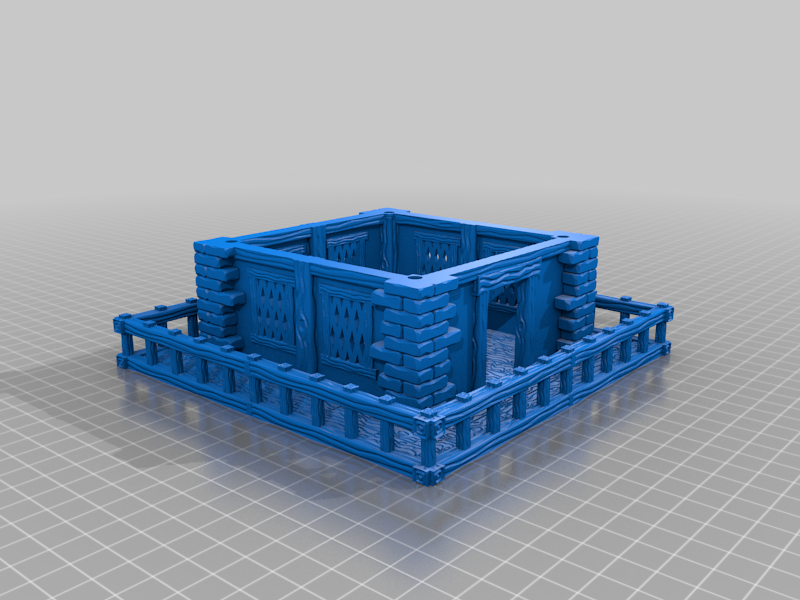 Free 3D file Modular Fantasy Guard Tower 💂・3D printable model to ...