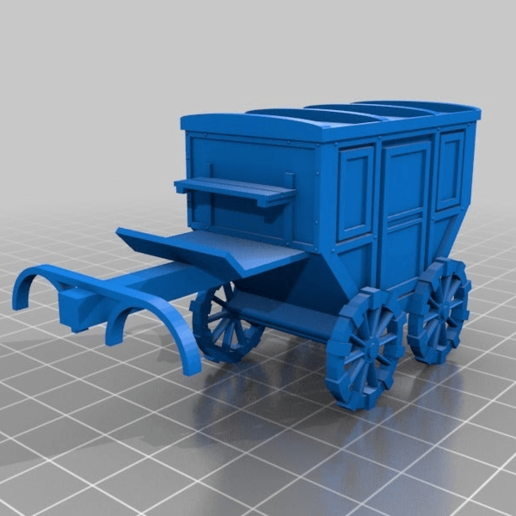 Download free 3D print files 28mm Carriage V2 ・ Cults