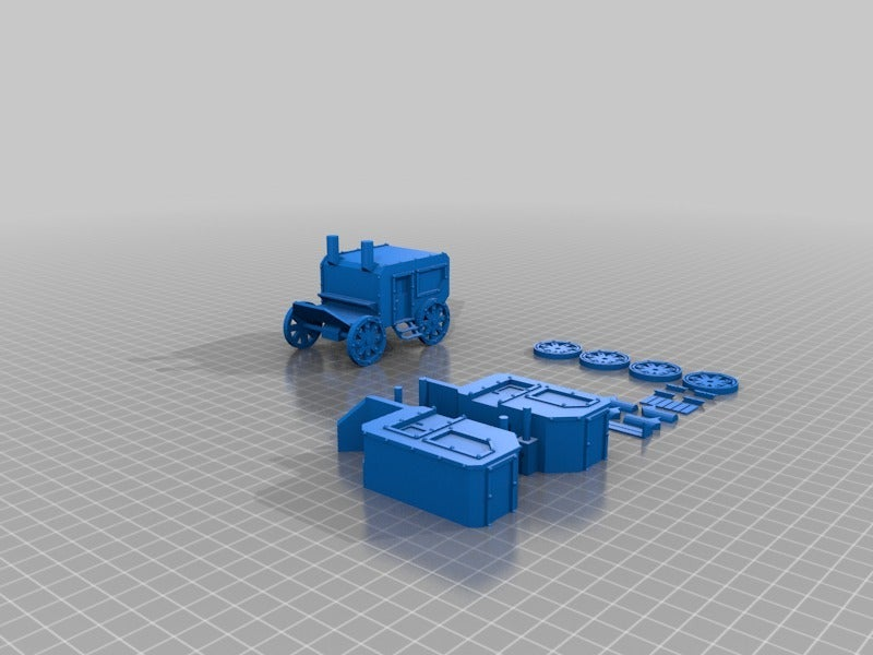 Free STL file 28mm Carriage V1 - Finished・3D print model to download・Cults