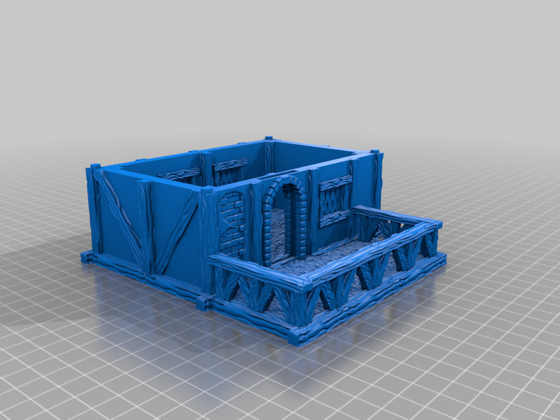 Free STL file Fantasy Commoner House・3D printing design to download・Cults