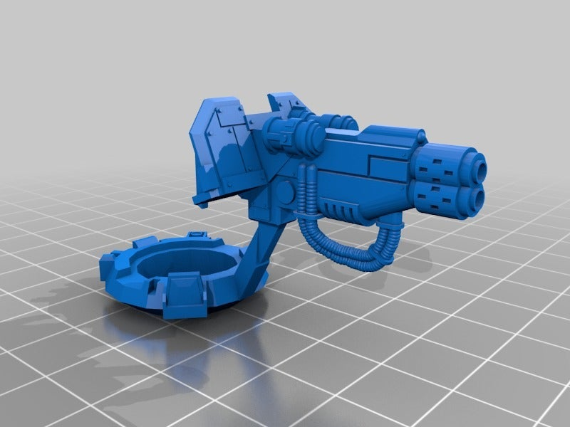 Free STL file Interstellar Army - Pounder Pintle Weapons 🔫・3D printing ...