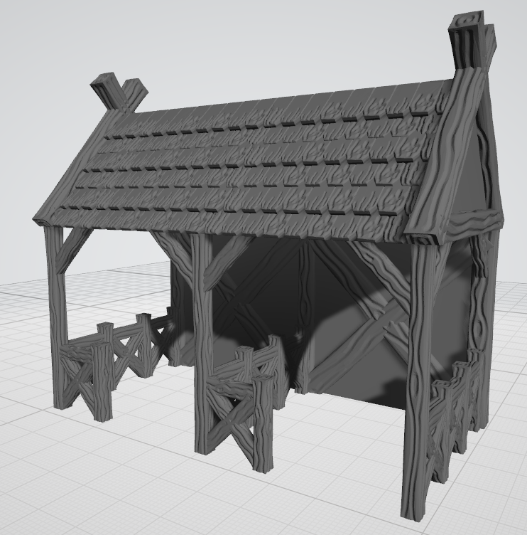 Fichier 3D gratuit Fantasy Stables 🏘️・Design pour imprimante 3D à ...