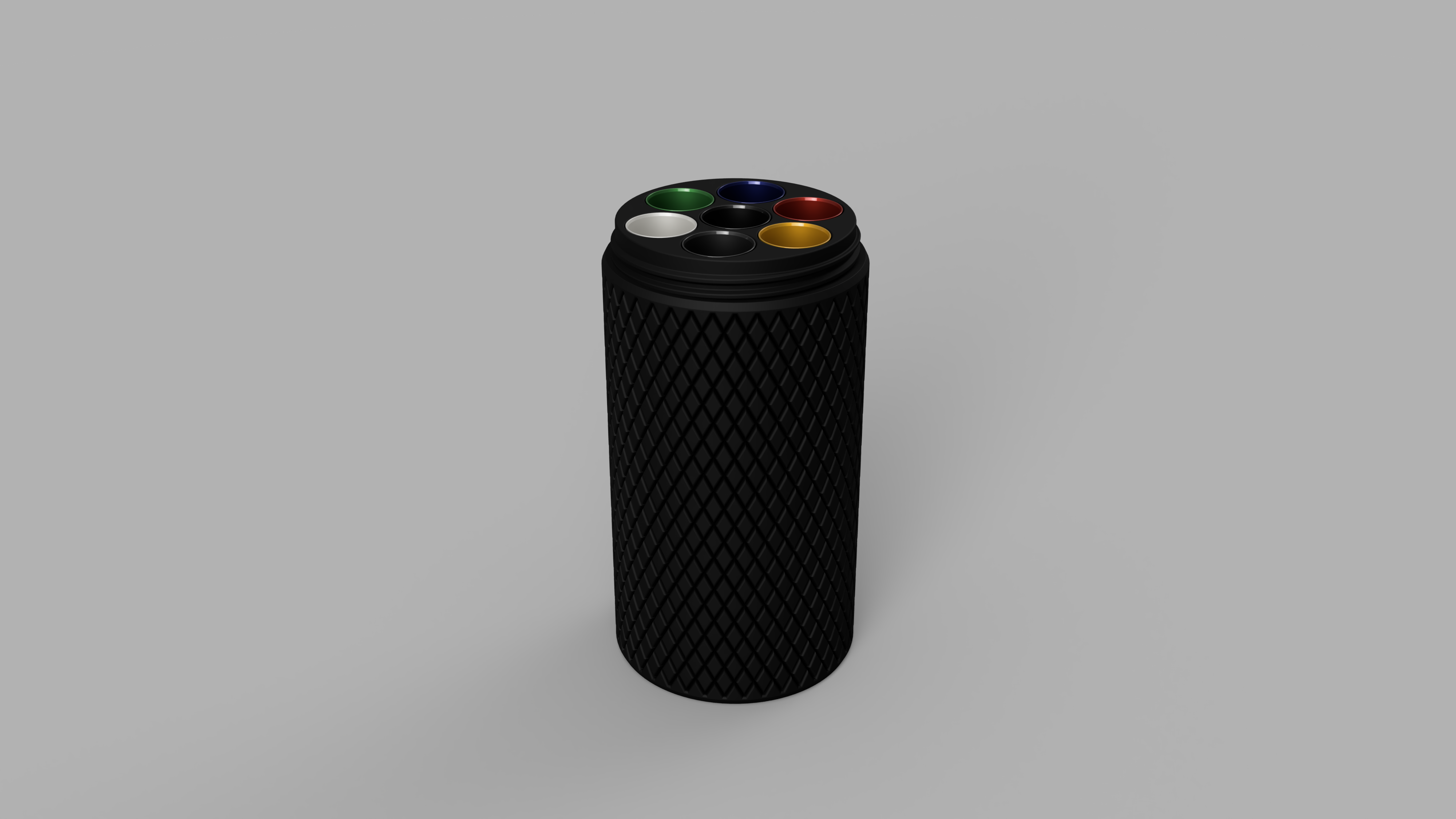 STL file Freak Barrel Back container (Paintball)・3D printing idea to ...