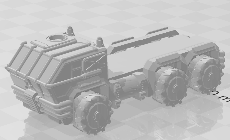 Free STL file Modular Universal Platformed Transport Omni-Vehicle for ...