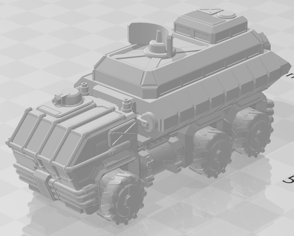 Free STL file Modular Universal Platformed Transport Omni-Vehicle for ...