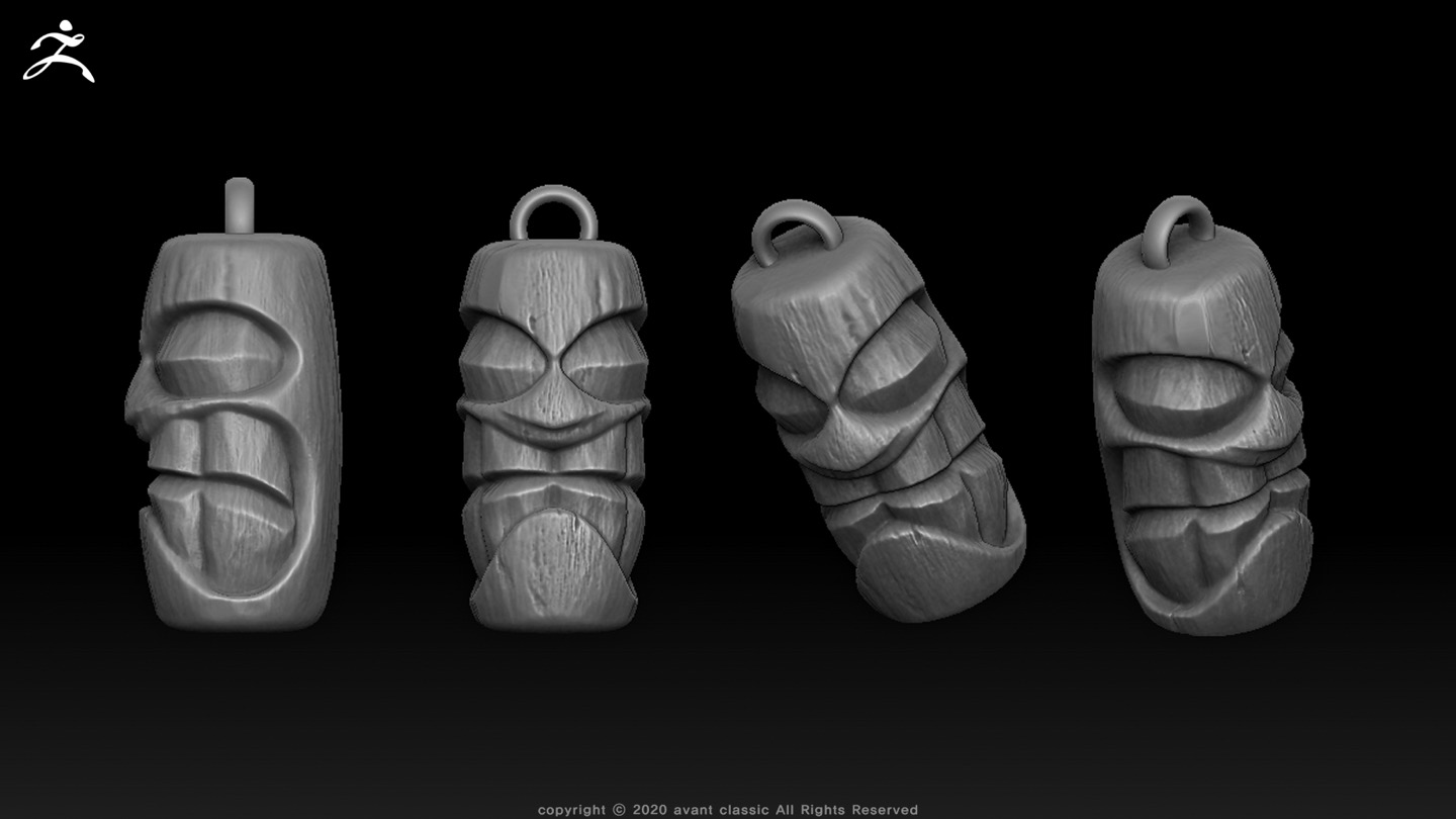 Free OBJ file Tiki・Design to download and 3D print・Cults