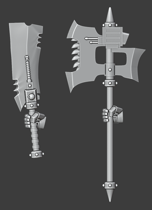 STL file weapons of the Devourer of worlds・3D printer model to download ...