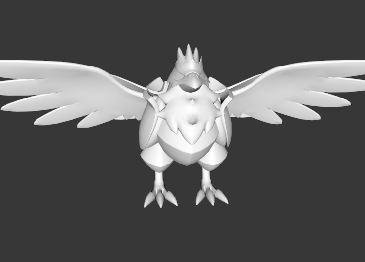 Free STL file #823 Corviknight (Pokemon) 🐉・Template to download and 3D ...