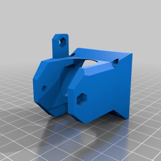 Download free STL file E3D V6 (Clone) 40mm fan mount • 3D printer ...