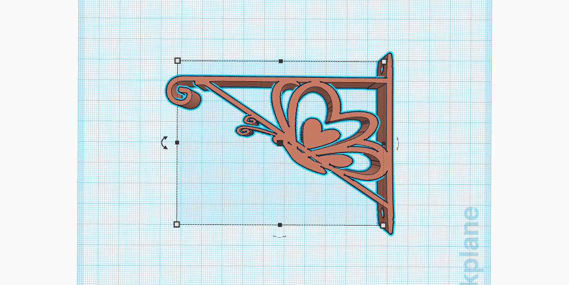 Free STL file Butterfly Wall Bracket・3D printable model to download・Cults