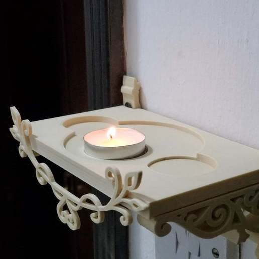 Download free 3D model Beautiful Candle Mobile Scent Vaporizer Shelf ...