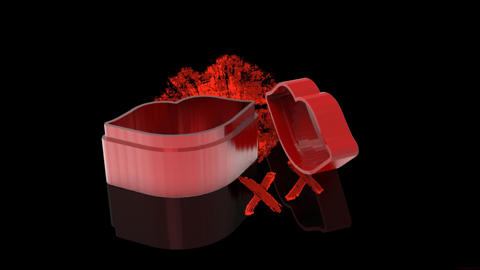 STL file lips box : lips gift box 👄・3D print design to download・Cults