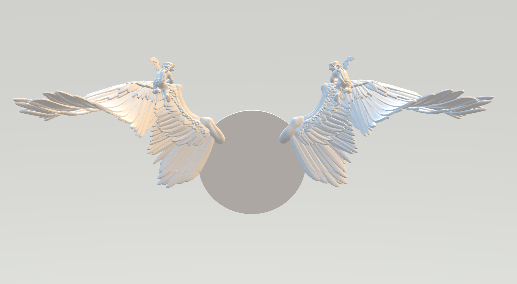 STL file Harley Davidson : Skull Logo With wings 🏍️・Model to download ...