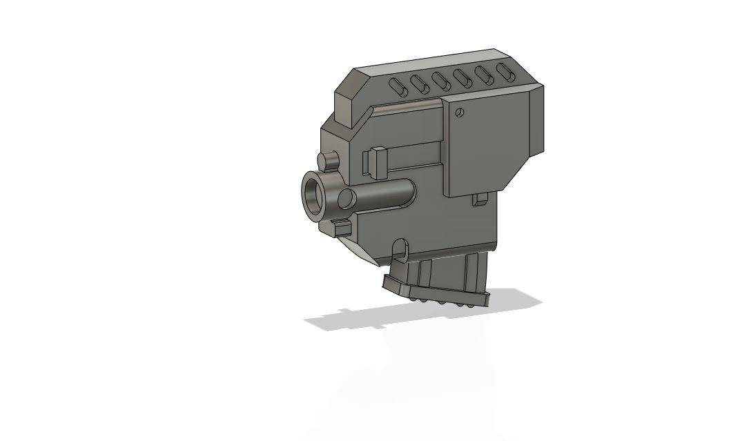 STL file Van Saar Bolt Pistol・3D print design to download・Cults
